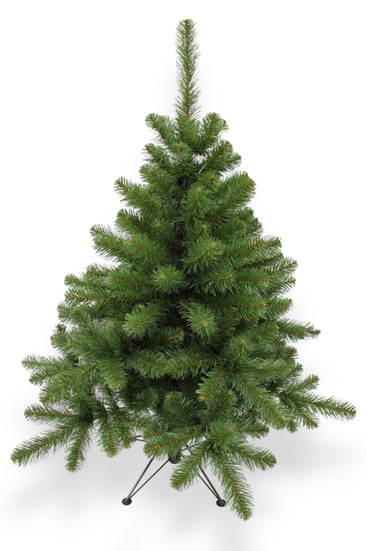 6ft Slim Christmas Tree Hinged - Artificial Xmas Tree Warehouse