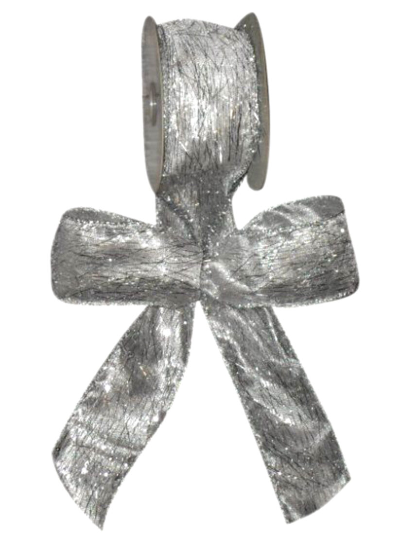 Ribbon Silver Threads - Artificial Xmas Tree Warehouse