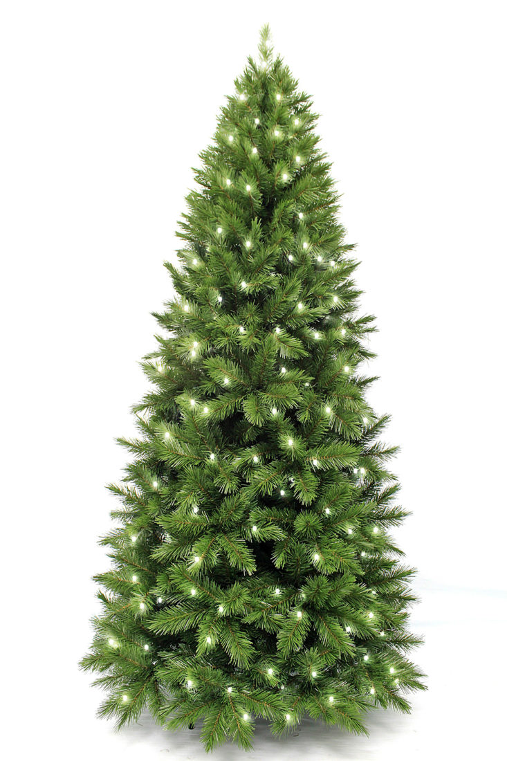 7ft Slim Christmas Tree Pre Lit - Artificial Xmas Tree Warehouse